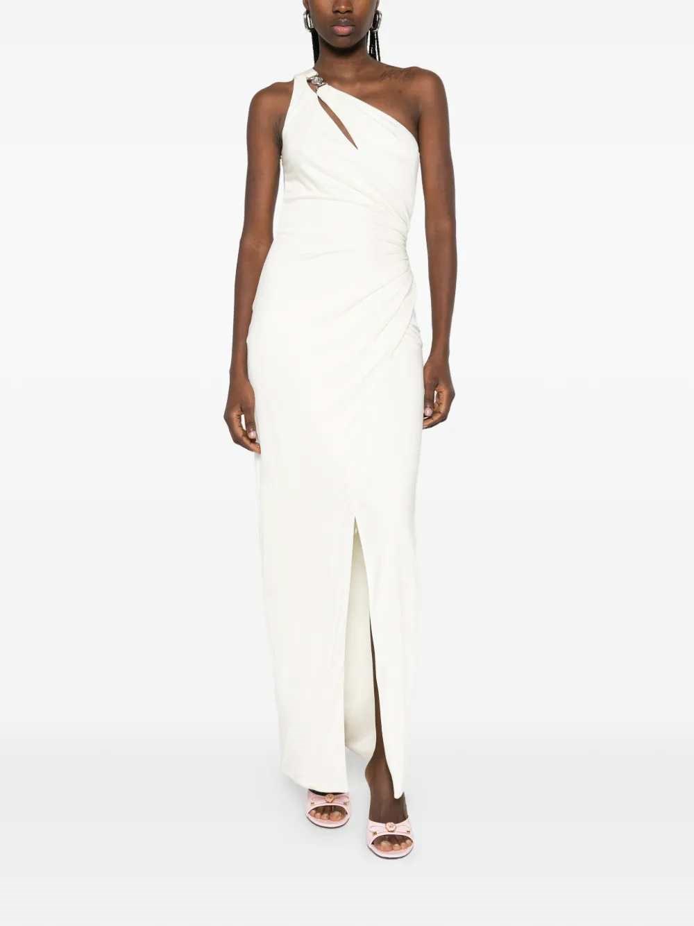 RICK OWENS RICK OWENS DRKSHDW Long One-Shoulder Dress